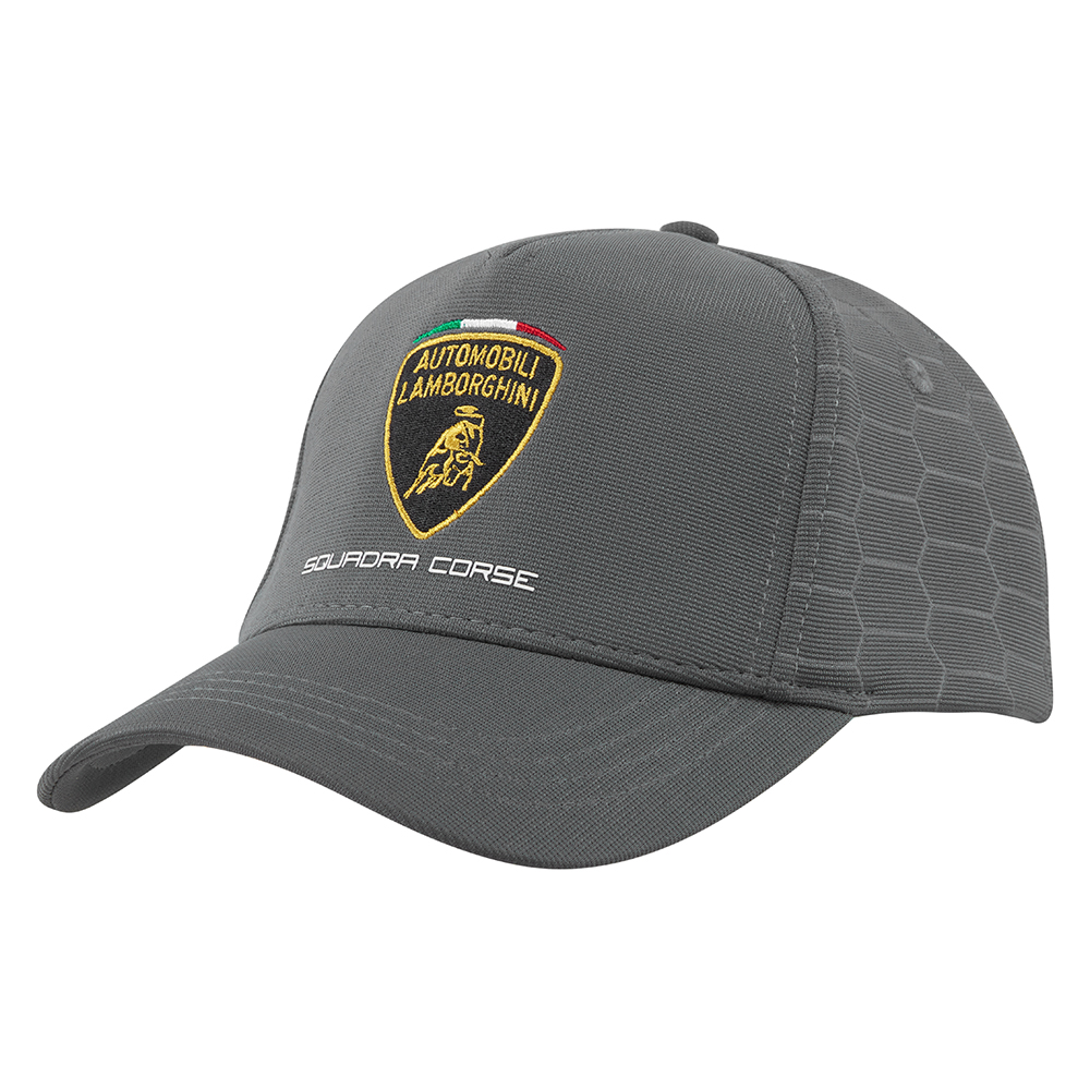 Lamborghini Squadra Corse Cap - grau